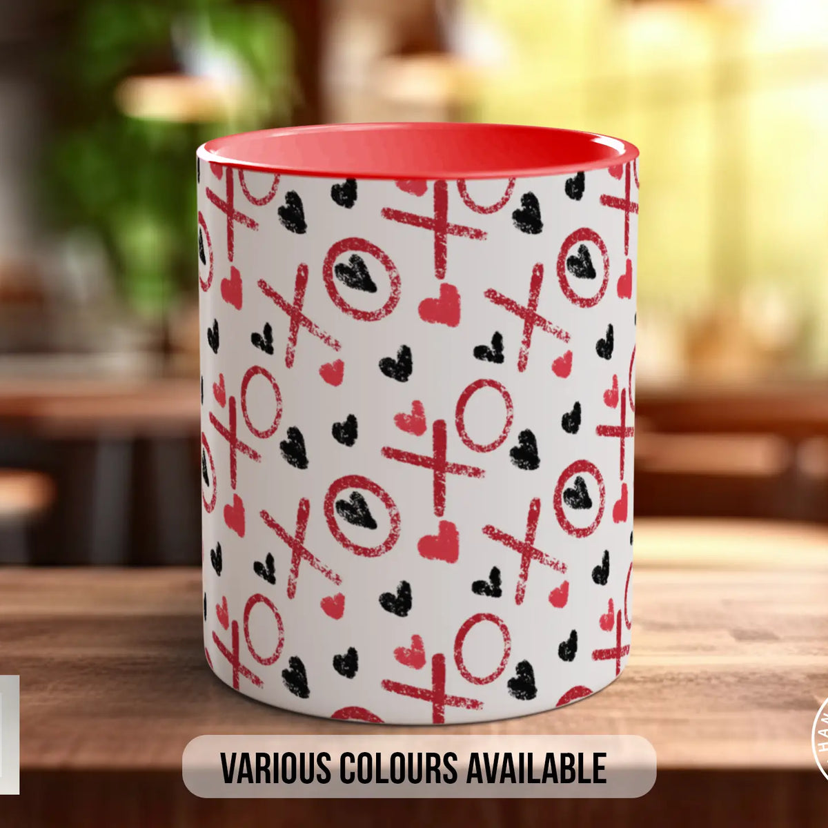 XO Mug | XOXO Love Pattern Mug | Valentine’s Day Gift | Handmade UK ...