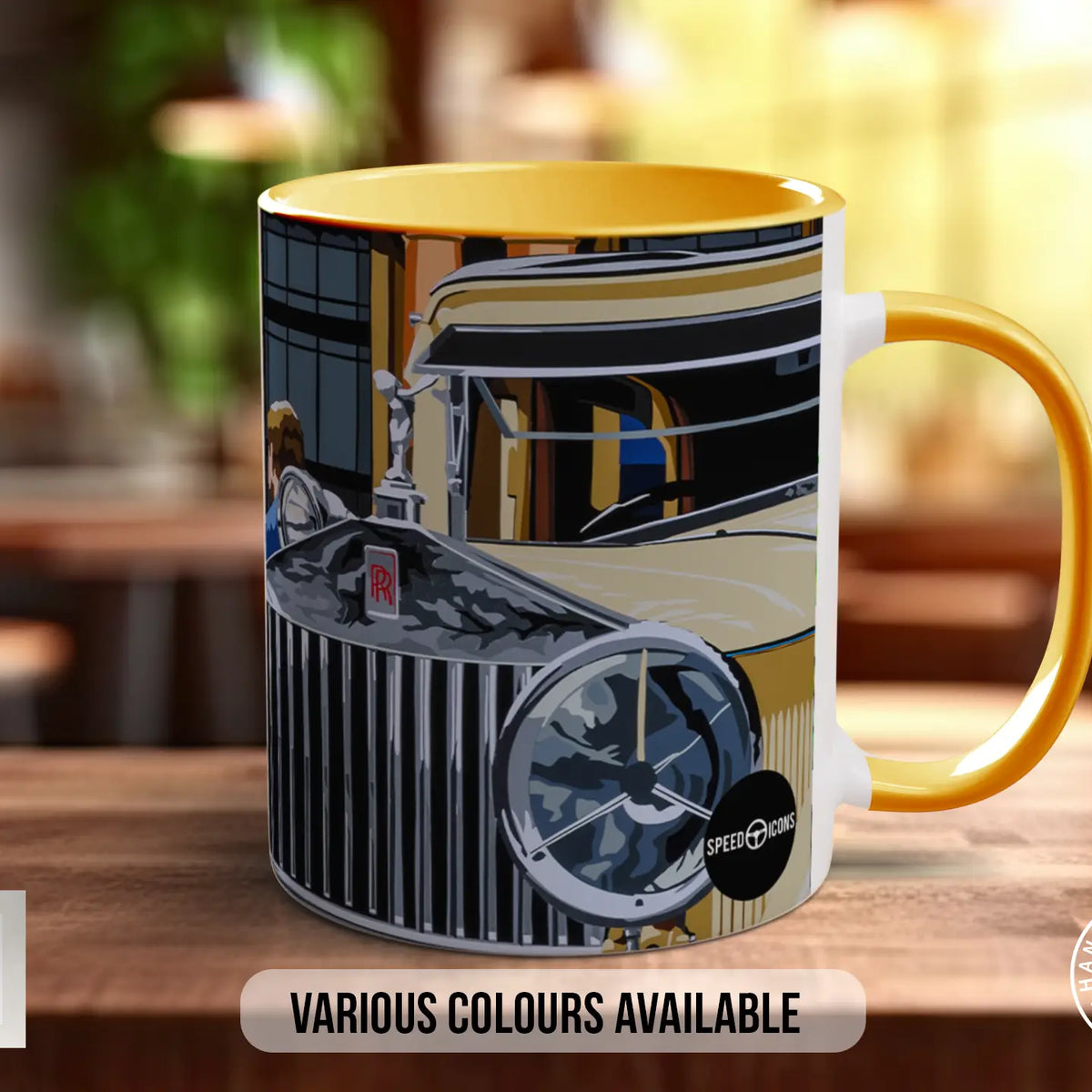 Vintage Rolls-Royce Mug | Joel Clark Signature Gift for Classic Car ...