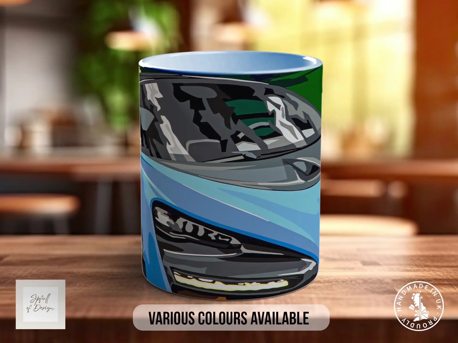 McLaren Senna Signature Mug | Modern Hypercar Icon – Sipfull of Design