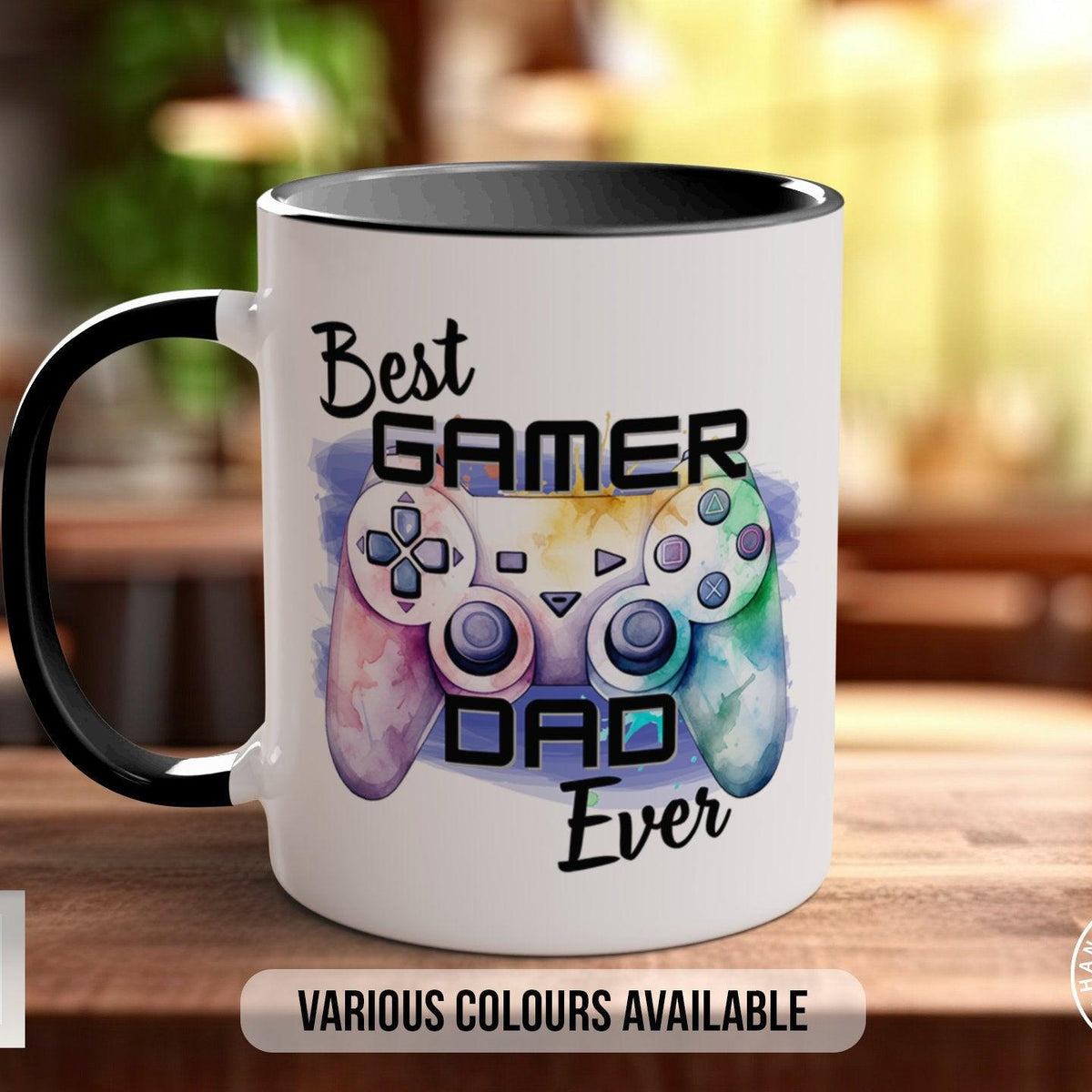 Best Gamer Dad Mug - Coloured - Dad Gift - Ideal Fathers Day Gift ...