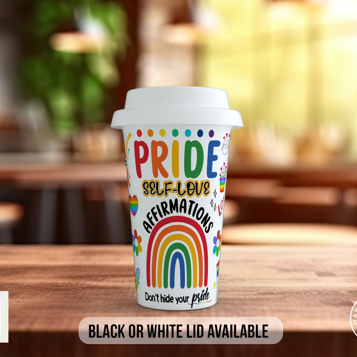 Pride Travel Mug - Sipfull of Design Double Insulated