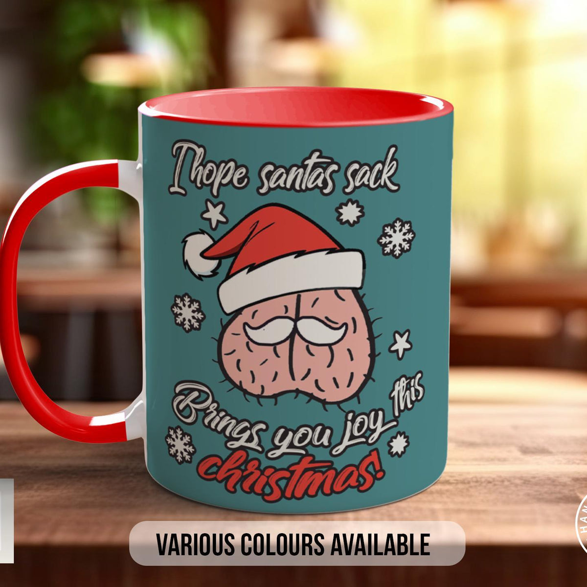 Funny Santa Mug - My Store Christmas Cheeky Gift – Sipfull of Design